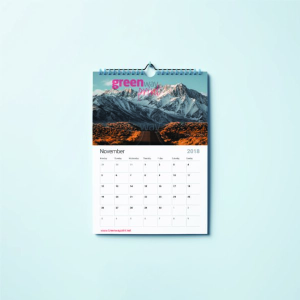Wall Calendar - Greenway Print-Riyadh-Saudi-Arabia